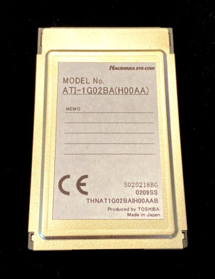 Hagiwara Sys-Com 320MB industrial grade PCMCIA PC Card ATA Flash Card ...