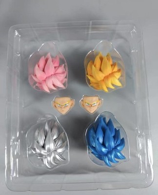 Custom 1/12 shf ui goku SSB goku Zamasu 4 different colored floating ...