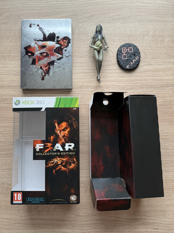 F.E.A.R. 3 (FEAR 3) Collector's Edition (Xbox 360) Steelbook & Figure ...