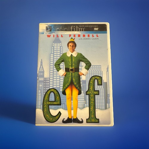 Elf (DVD, 2003) Christmas Movie - 2 Disc Set - Will Ferrell - Zooey ...