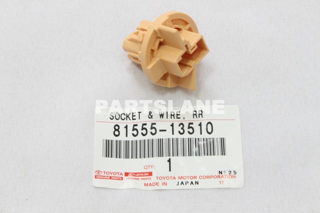 81555-13510 Toyota Socket Tail Lamp 8155513510 Genuine OEM Part for ...