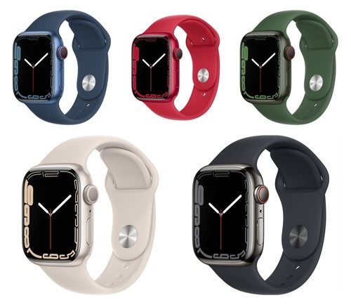 Apple Watch Series 7 41mm 45mm Wi-Fi + GPS + Cellular Smartwatch ...