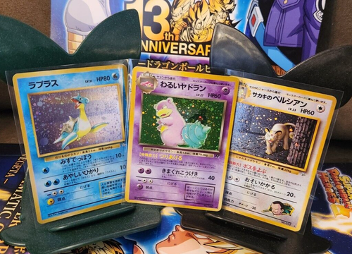 Vintage Lot Of 3 Japanese Holo Pokemon Cards - Lightly played- | eBay