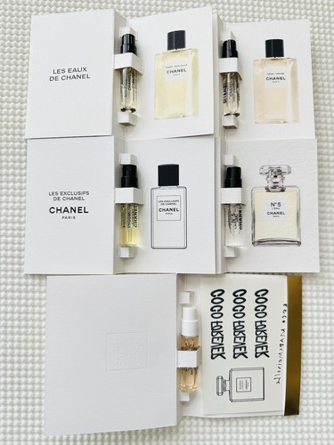 CHANEL Perfume Collection Sample Size (5pcs) | eBay