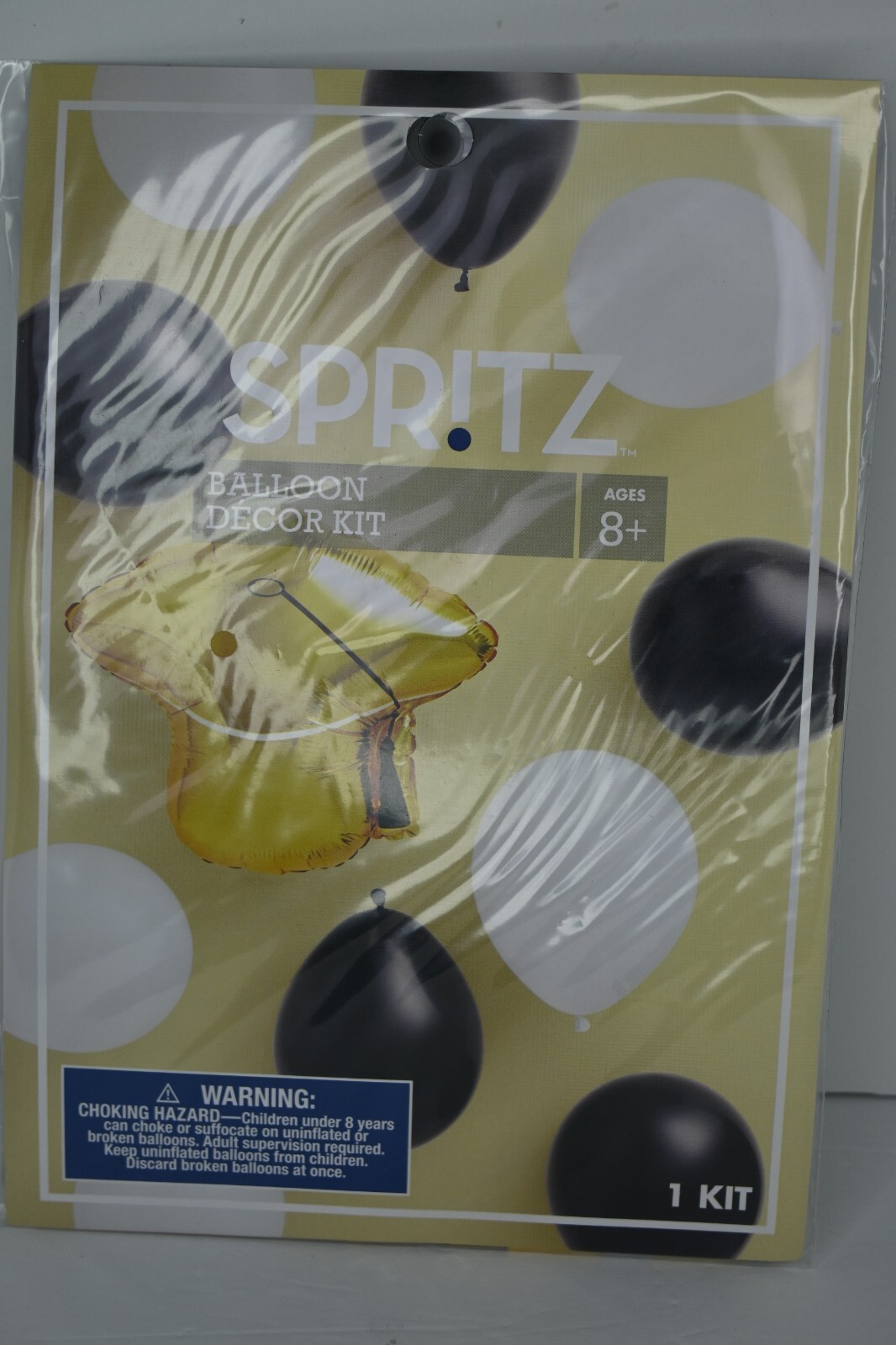 Spritz Decor Kit (10 Latex Balloons, Graduation Cap Foil Balloon, Twine ...