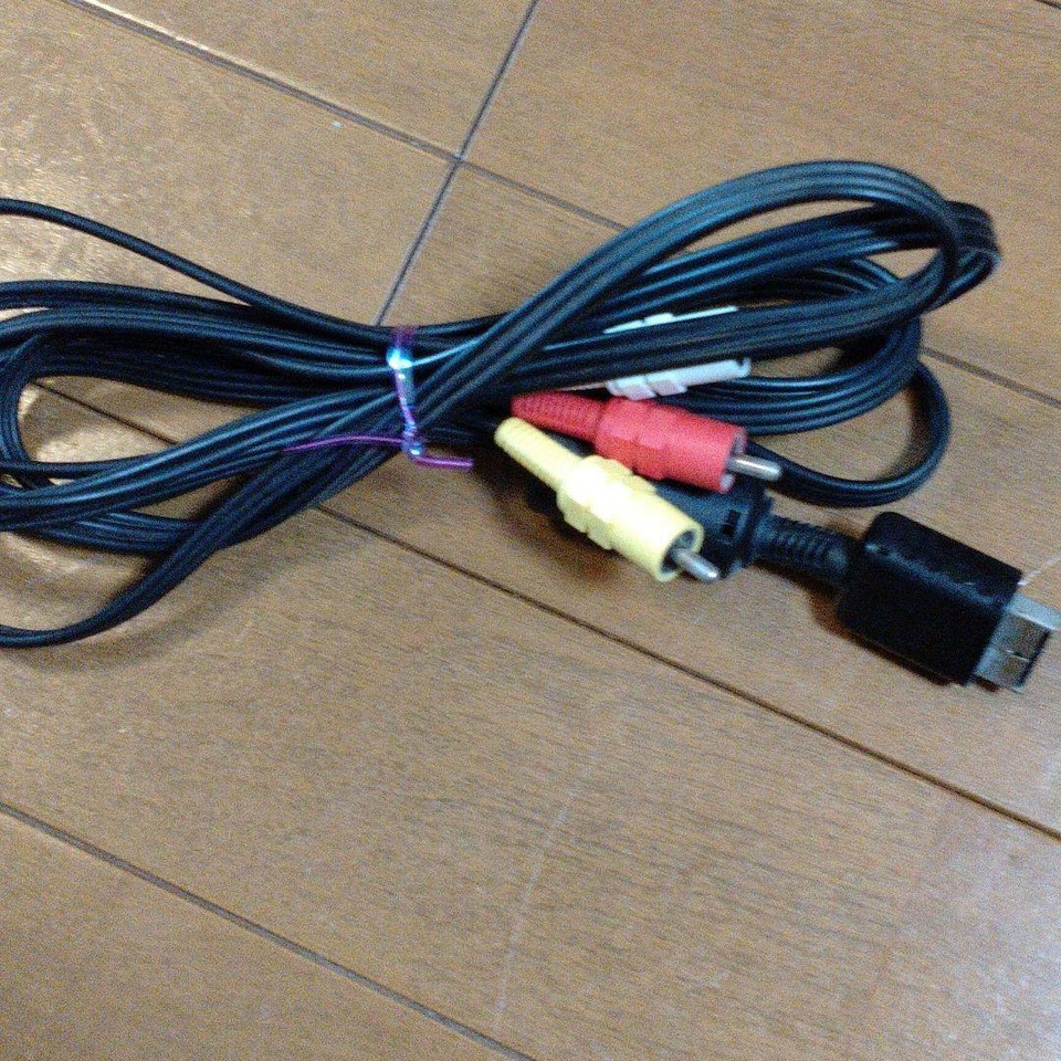 Sony PlayStation2 PS2 black SCPH-30000 Console controller Cable Working ...