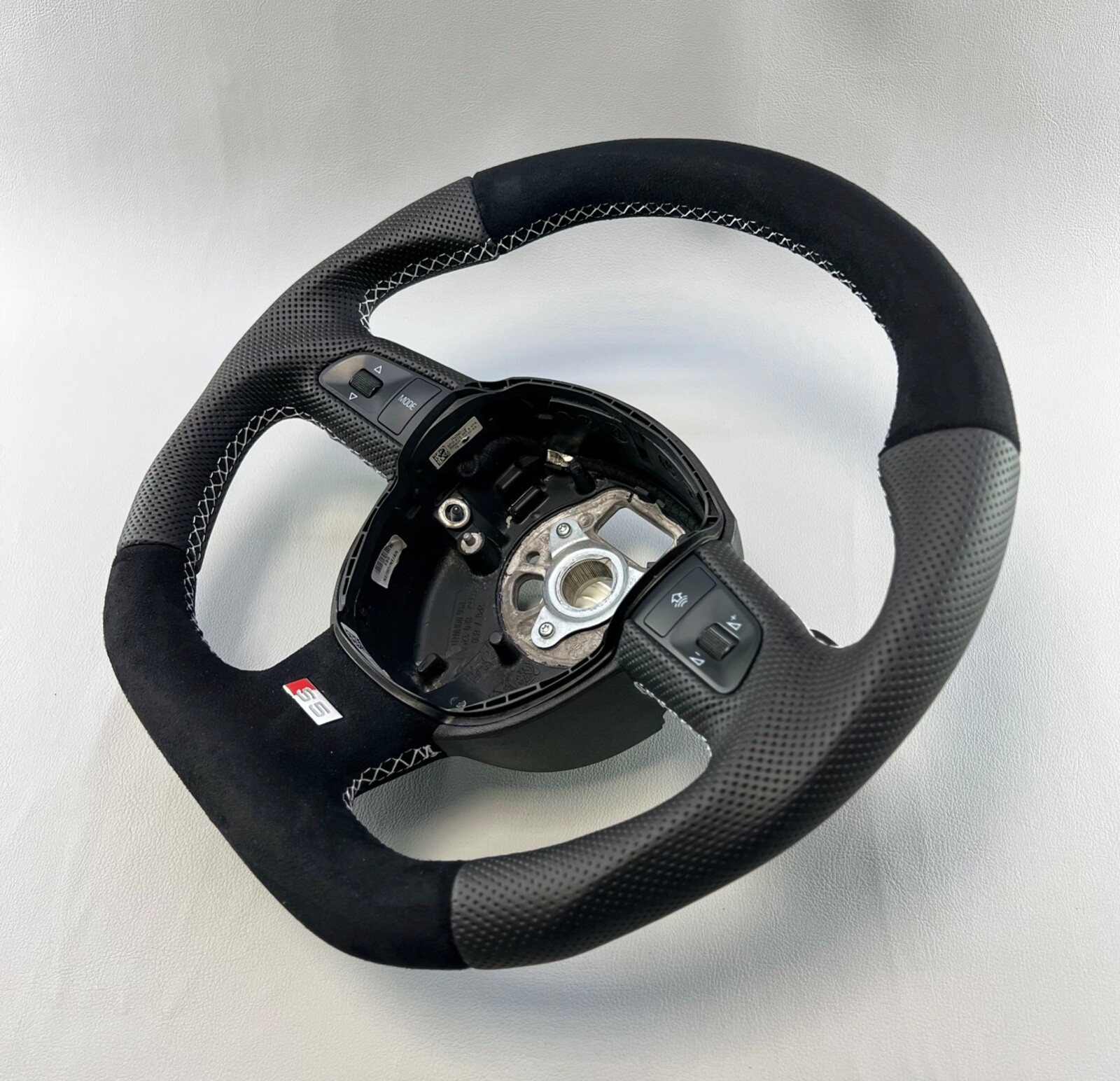 AUDI A5 S5 RS5 Steering Wheel FLAT BOTTOM Full Reshaped Steering wheel ...