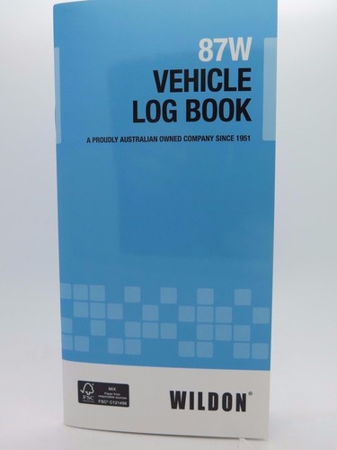 Wildon Vehicle Log B00K Journal ATO Compliant 87W WIL087* | eBay Australia