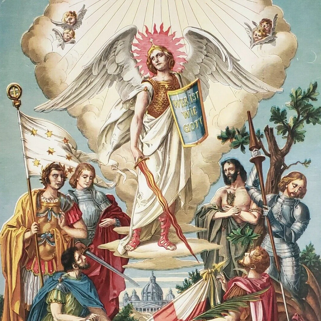 Christian Soldiers Painting