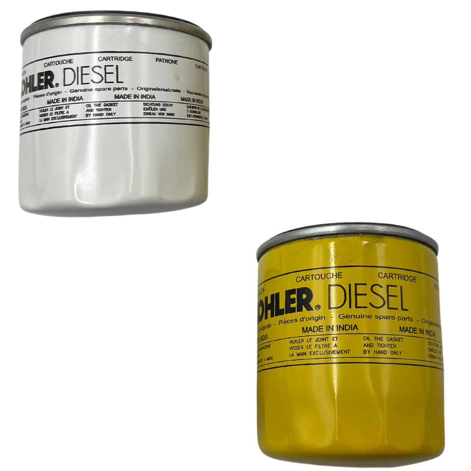 Genuine Kohler Fuel Filter ED0021752880-S and Genuine Oil Filter ...