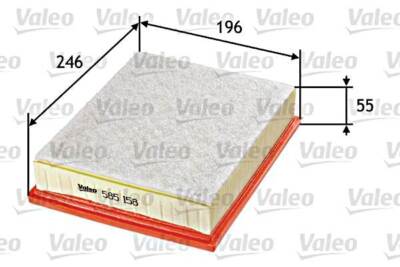 VALEO Engine Air Filter Fits RENAULT Laguna Latitude Sedan Wagon ...