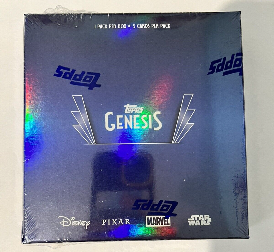 2025 Topps Disney Genesis Sealed Hobby Box NEW, IN HAND, + SHIP ASAP ...