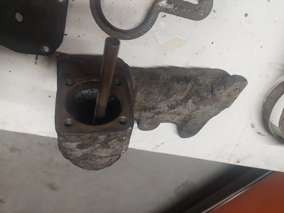 1955-1957 Ford Thunderbird Steering Gear Box Housing & Parts T Bird ...