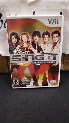 CIB DISNEY SING IT POP HITS NINTENDO WII VIDEO GAME COMPLETE IN BOX | eBay