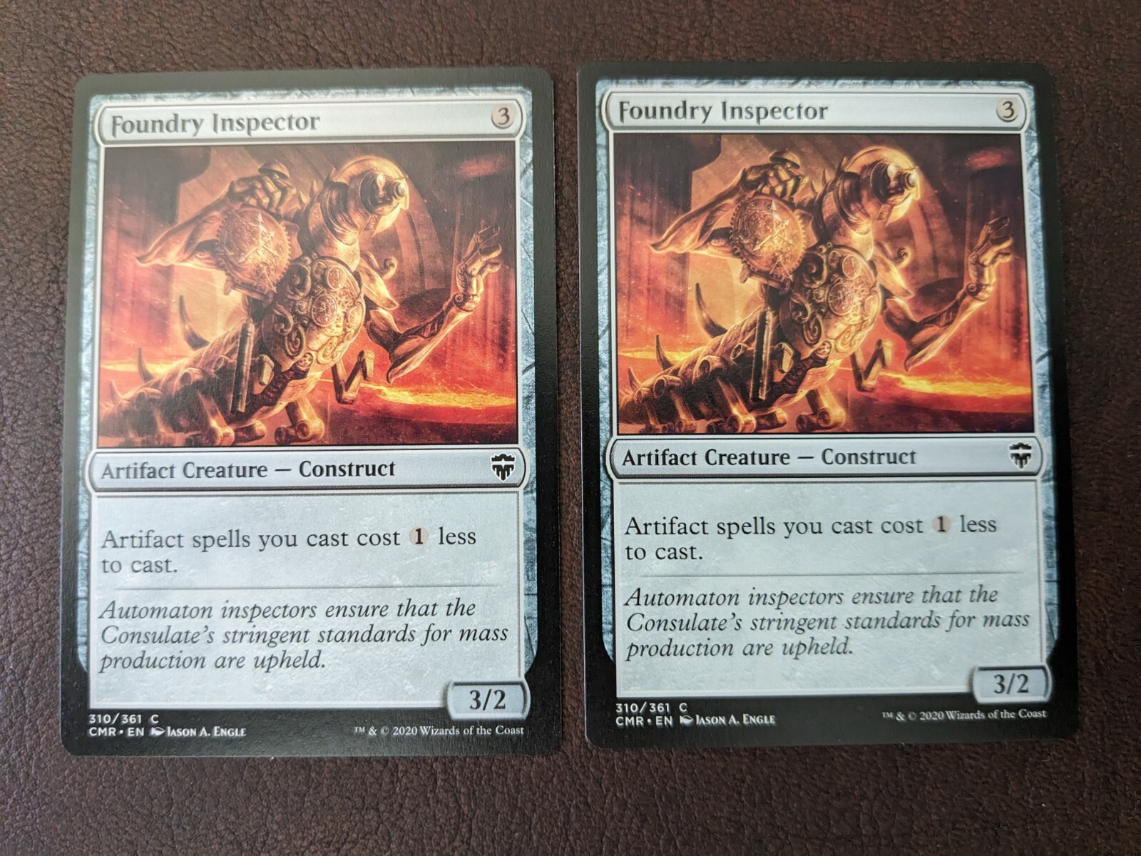 2X FOUNDRY INSPECTOR - Magic The Gathering MTG Collectible Card game | eBay
