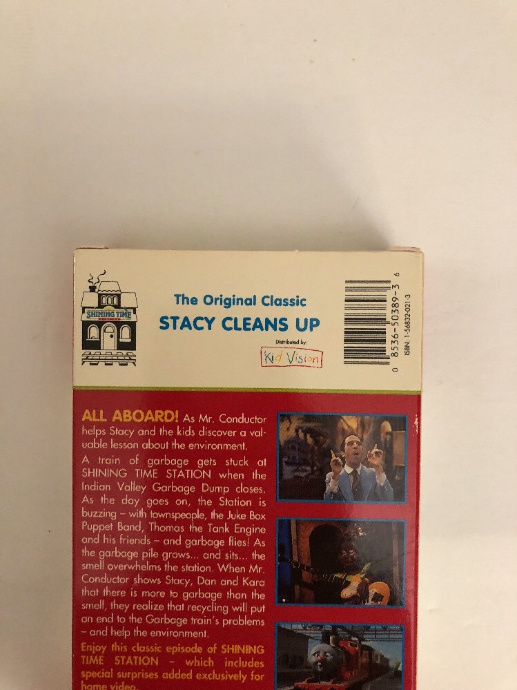 Shining Time Station-Stacy Cleans Up(VHS,1993)TESTED-RARE VINTAGE-SHIPS ...