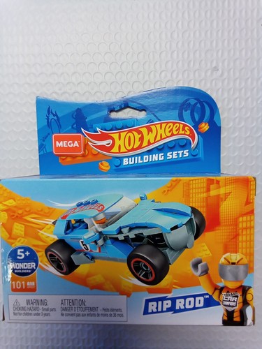 Hot Wheels Construx Rip Rod Construction Set Building Toys Kids ...