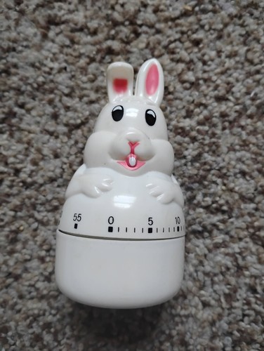 Vintage Plastic Bunny Rabbit Egg Timer Kitchen Tool | eBay