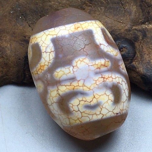 Tibetan Vase Dzi Bead Pendant Blood Vein Jade Agate Chalcedony Necklace ...