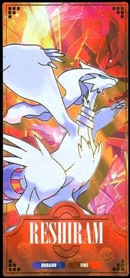 Pokémon Eif Origin Box Topper Ticket Stub Tarot Card #009 Reshiram | eBay