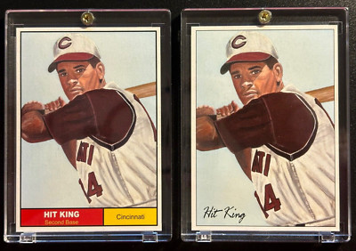 PETE ROSE CINCINNATI REDS (HIT KING) LOT (2) 1995 JSW BASEBALL CARDS | eBay