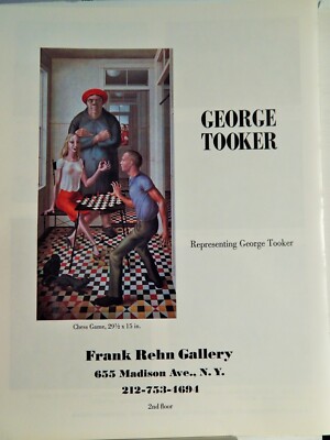 GEORGE TOOKER ART PIECES ORIG VTG 1974 ADVERTISEMENT, | eBay
