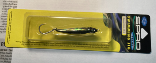 Spro Swimming Jig Bass Smallmouth Striped Crankbait Lure Gamakatsu Hook ...