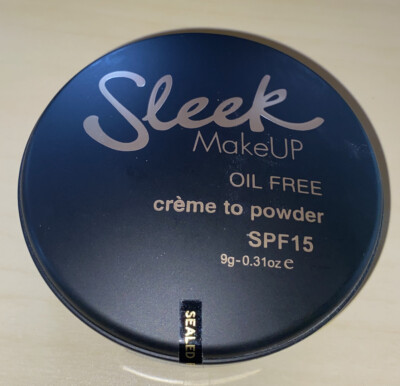 Sleek Make up Oil Free Creme to Powder SPF15 465 Shell *neu* | eBay