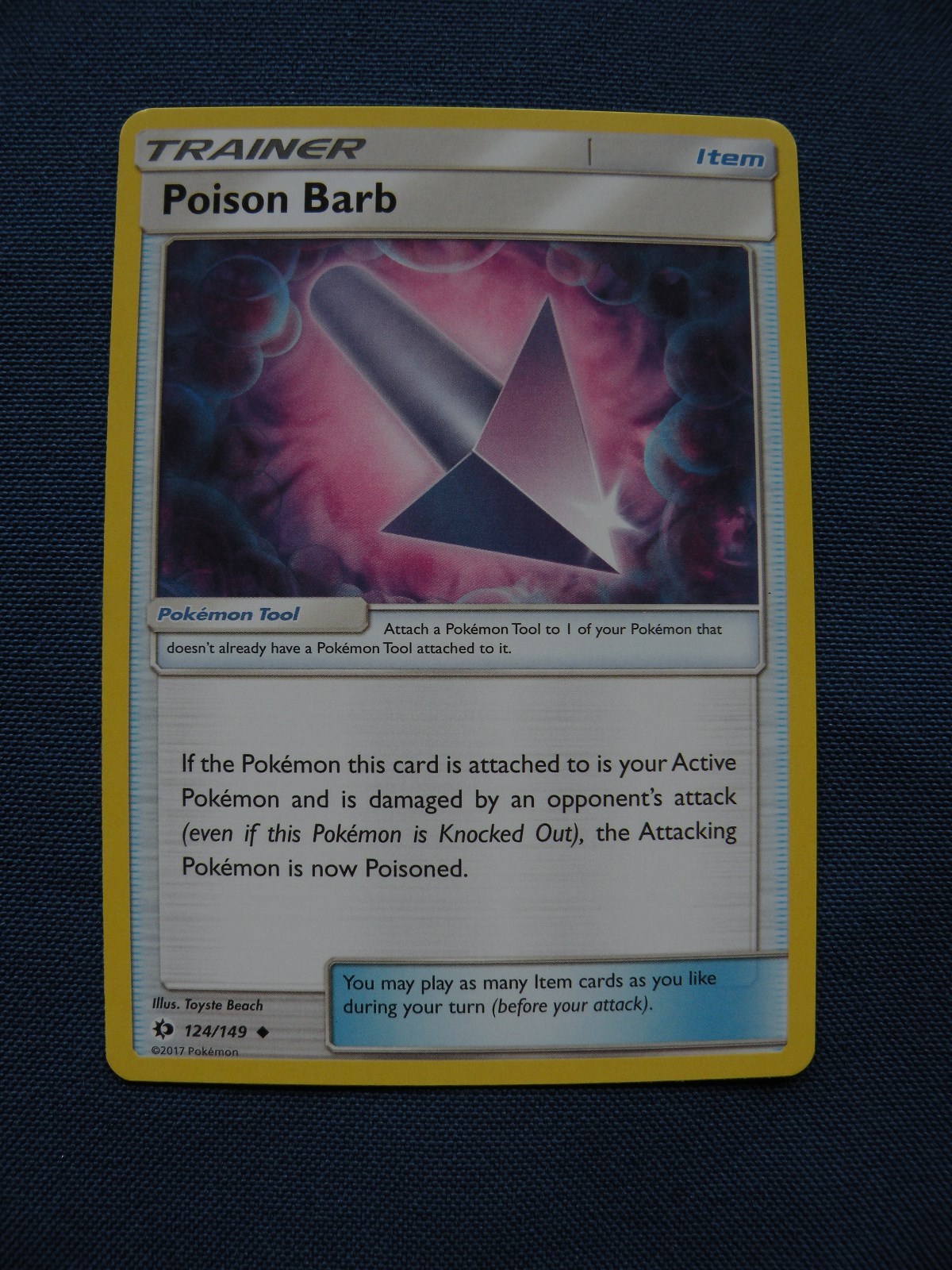 2017 Pokémon Sun & Moon Poison Barb trainer $1 S&H | eBay