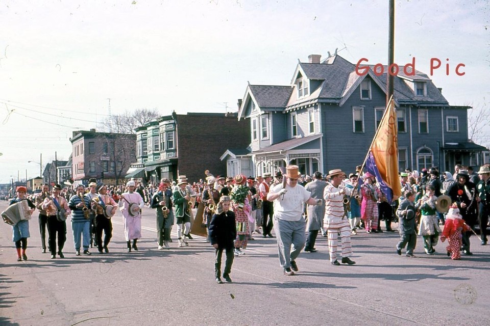#SL69 e Old 35mm Slide Photo- Small Town Parade - 1954 | eBay