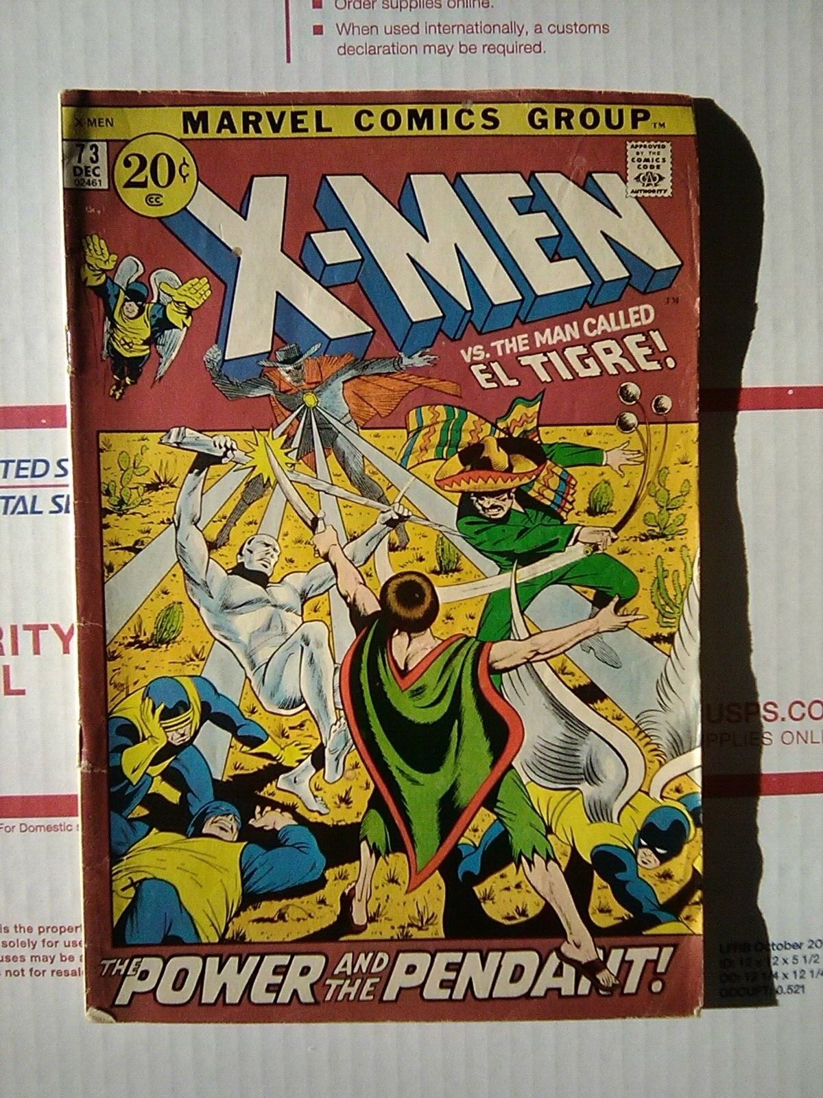 X-MEN 73 MARVEL COMIC 1971 NICE XMEN X MEN #73 | eBay