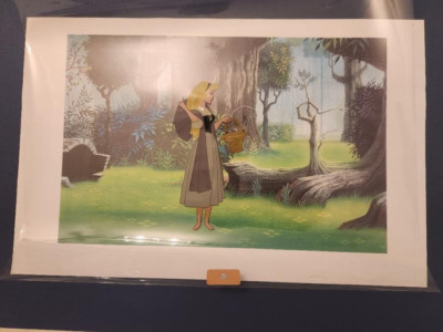 1959 DISNEY SLEEPING BEAUTY BRIAR ROSE ORIGINAL PRODUCTION ANIMATION ...