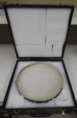Optical Flat in Case: Single Sided. 13" x 2.5" thick. Unkown Mfg ...