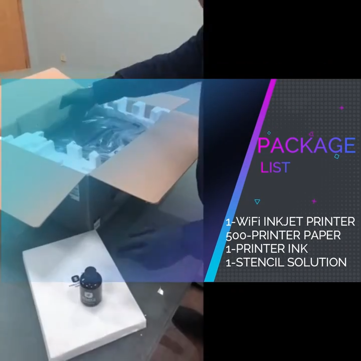 ECOTANK Inkjet Tattoo Transfer Stencil Printer Ink 4oz/8oz A4 Thermal ...