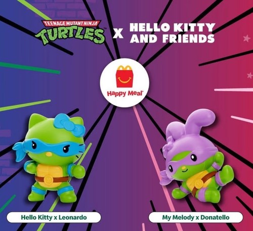 McDonald’s Singapore X Hello Kitty & Ninja Turtle - Leonardo ...