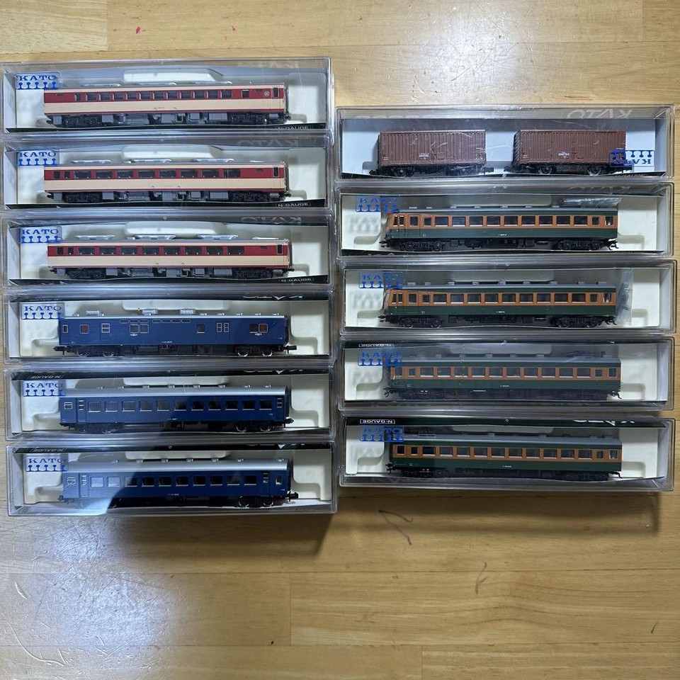Kato Model Trains Lot (11) N Scale Collectible Railway Set Ho Scale ...