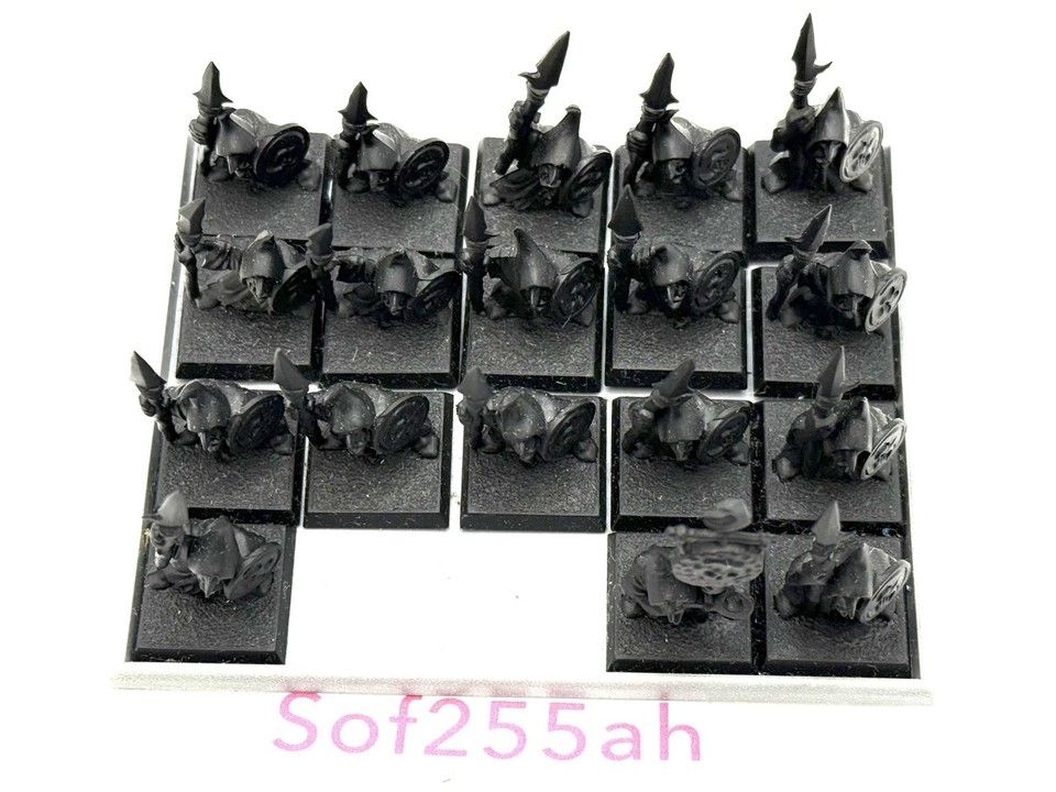 Warhammer Battle Skull Pass Night Goblins Spearmen Stabbas x18 | eBay UK
