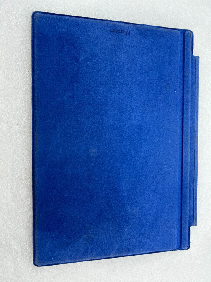 Microsoft 1725 Type Cover Blue for Surface Pro 3 4 Backlit Keyboard ...
