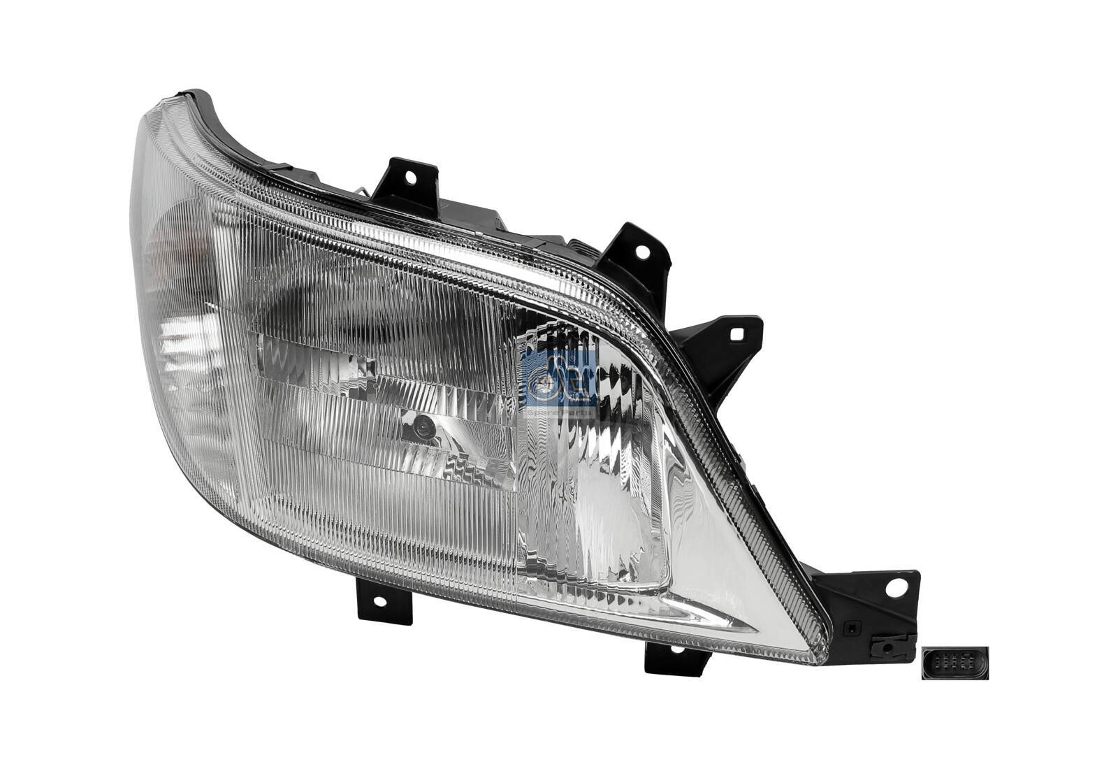 CAPSautomotive Headlight 901 820 1561 9018201561 for Mercedes 901 820 ...