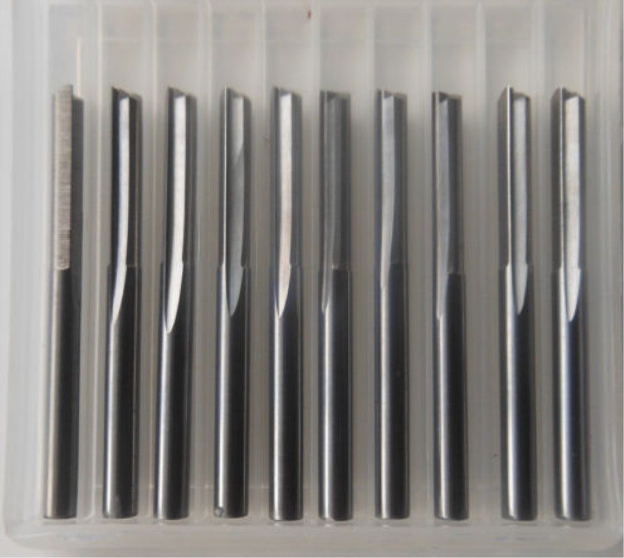 10pcs 4 * 22mm 2 straight Flute End Mill Cutters CEL 22mm for CNC ...