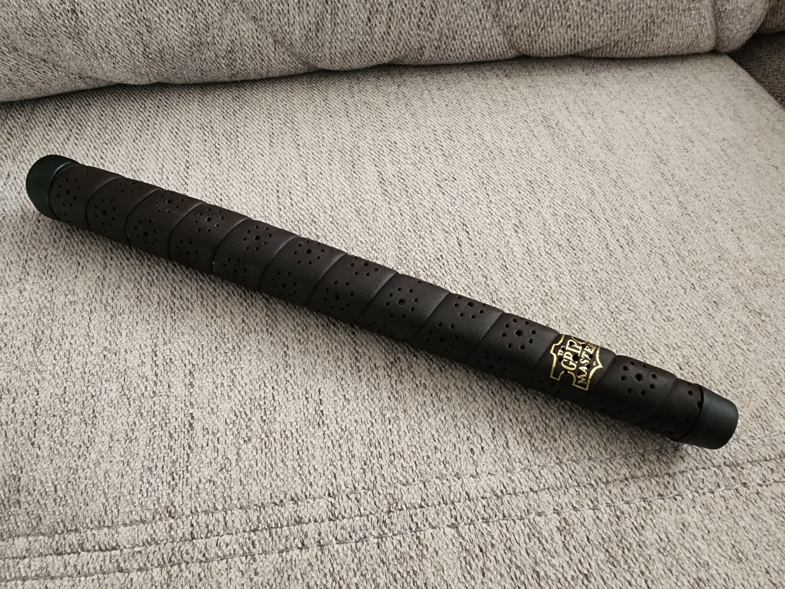 The Grip Master Genuine Leather Pro Perf Classic Wrap Black Putter Grip ...