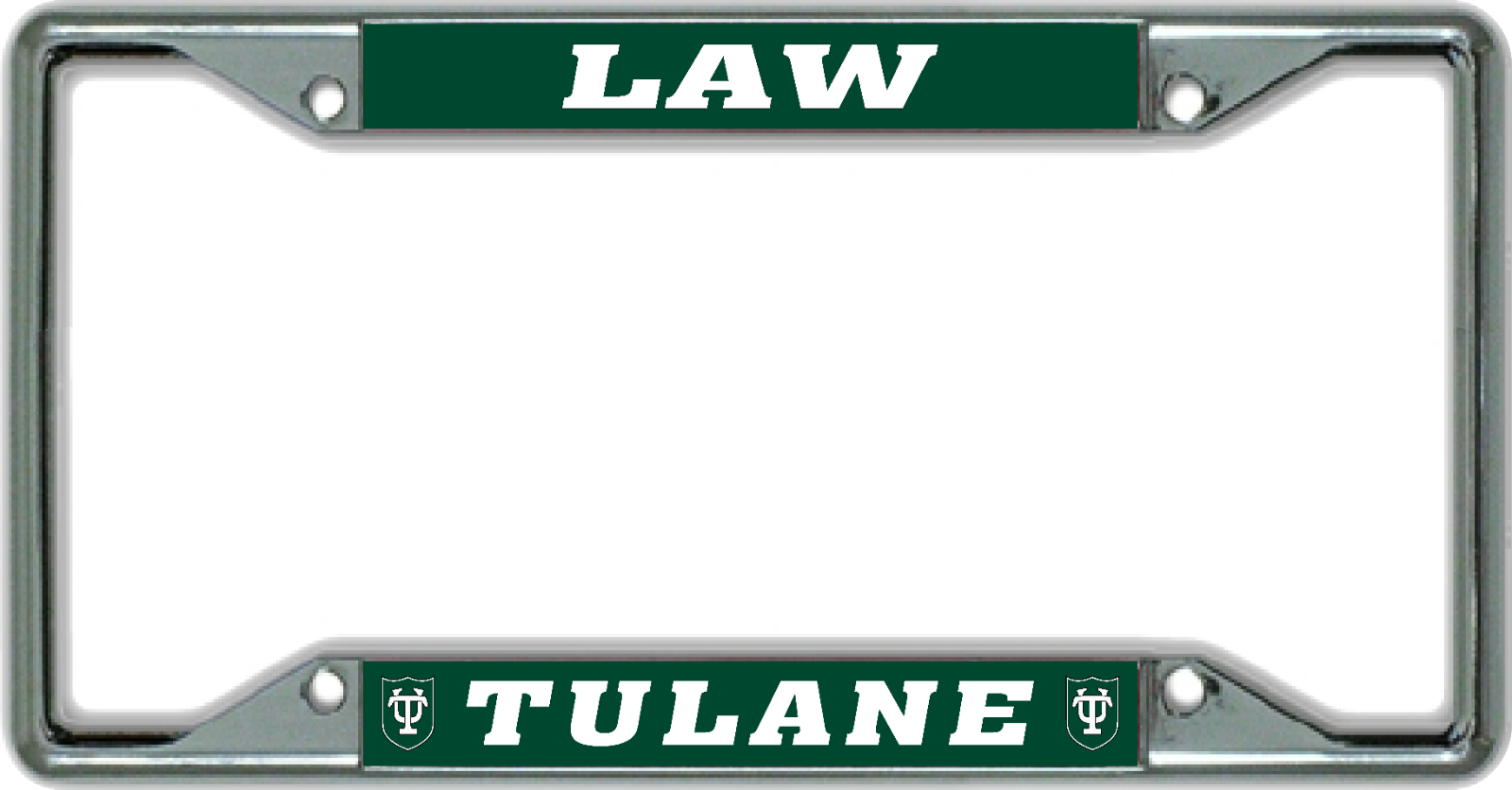 Tulane LAW License Plate Frame | eBay