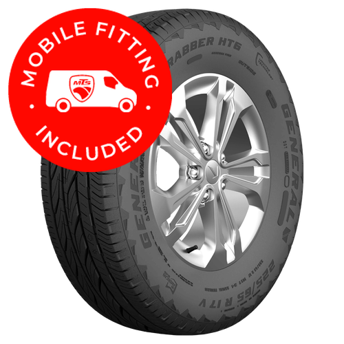 4 TYRES INC. DELIVERY & FITTING: GENERAL TIRE: GRABBER HT6 - 245/45 R20 ...