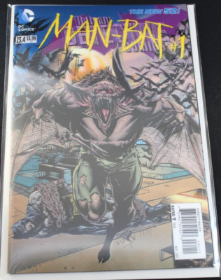New 52 Detective Comics 23.4 Man-Bat 1 Lenticular 3D Cover Comic NM- | eBay