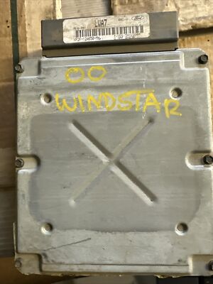00 WINDSTAR OEM ECU ENGINE CONTROL MODULE [CHECK PART#] XF2F-12A650-MH ...