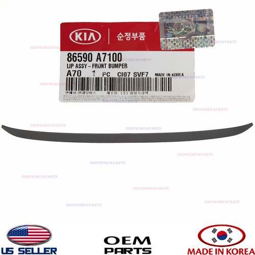 Genuine OEM Kia 86590 A7100 Front Bumper Lower Spoiler Chin Lip ...