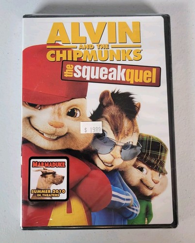 NEW Sealed Alvin and the Chipmunks: The Squeakquel DVD 2010 Widescreen ...