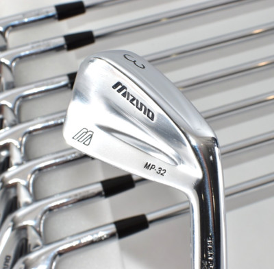 Mizuno MP-32 Forged 8p 3-4-5-6-7-8-9-Pw RH Stiff DG S200 Golf Iron Set ...