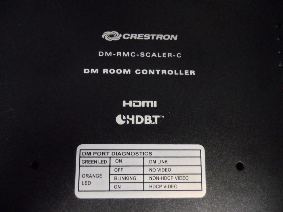 Crestron DM-RMC-Scaler-C Digital Media 8G+ Receiver & Room Controller ...