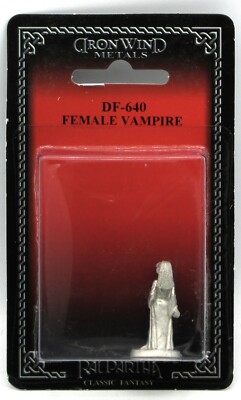 Ral Partha DF-640 Female Vampire (Monsters) Undead Lady Countess ...